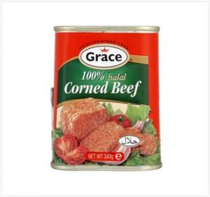Grace Halal Corned Beef (340g) | Sunland Caribbean Foods