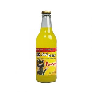 DG Sof Drink Pineapple Soda 355ml (Glass Bottle) | Sunland Caribbean Foods